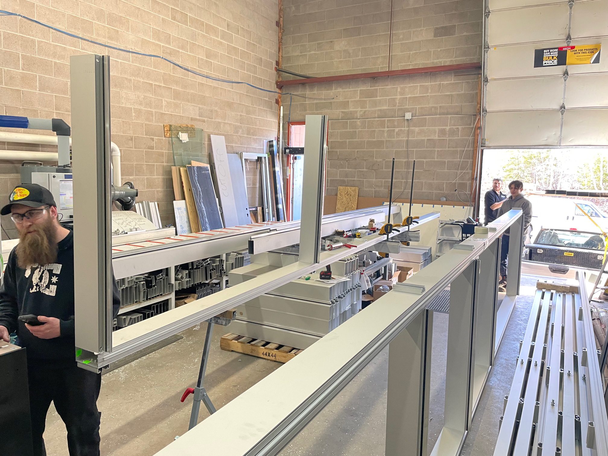 Architectural Glass Manufacturing Facility - MGM Automated Doors